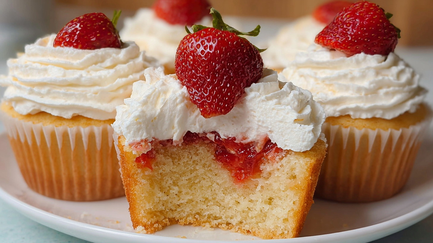 Strawberry Shortcake Cupcakes: A Delectable Homage to a Classic ...